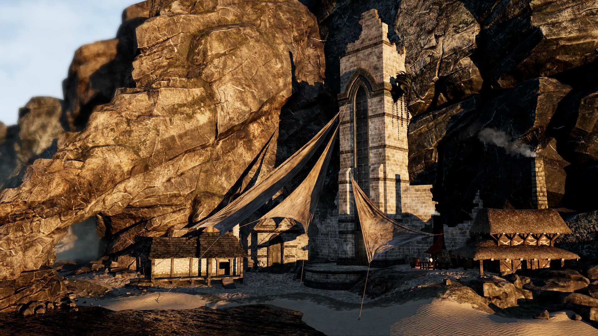 ArtStation - Lighting Study - Infinity Blade Hideout