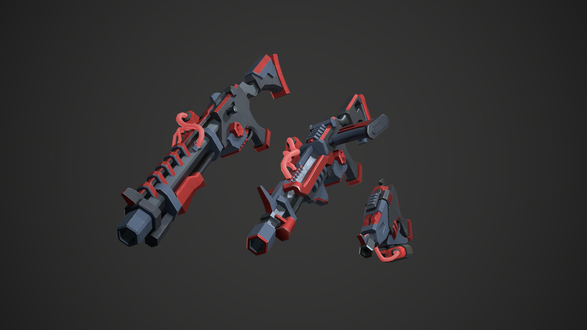 ArtStation - Insecticide - Weapons Assets