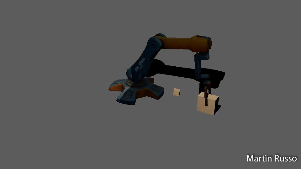 ArtStation - Robot Arm Animation
