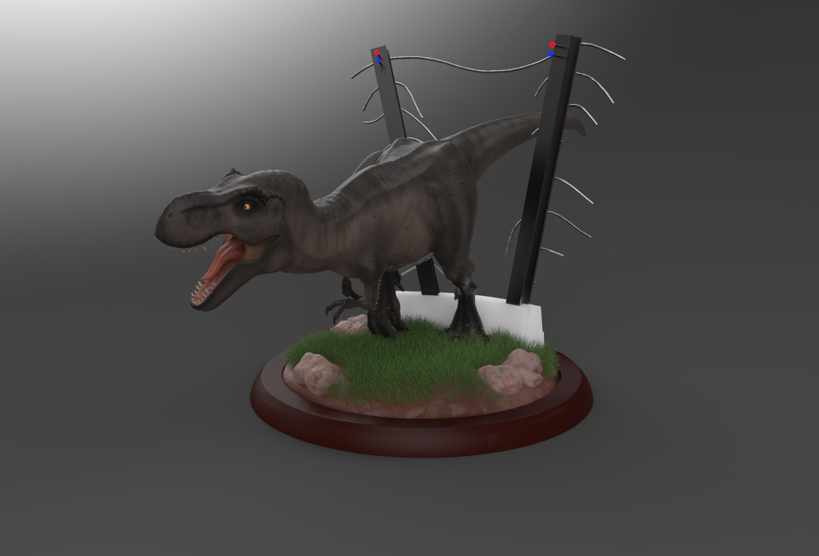 ArtStation - T-rex Escape