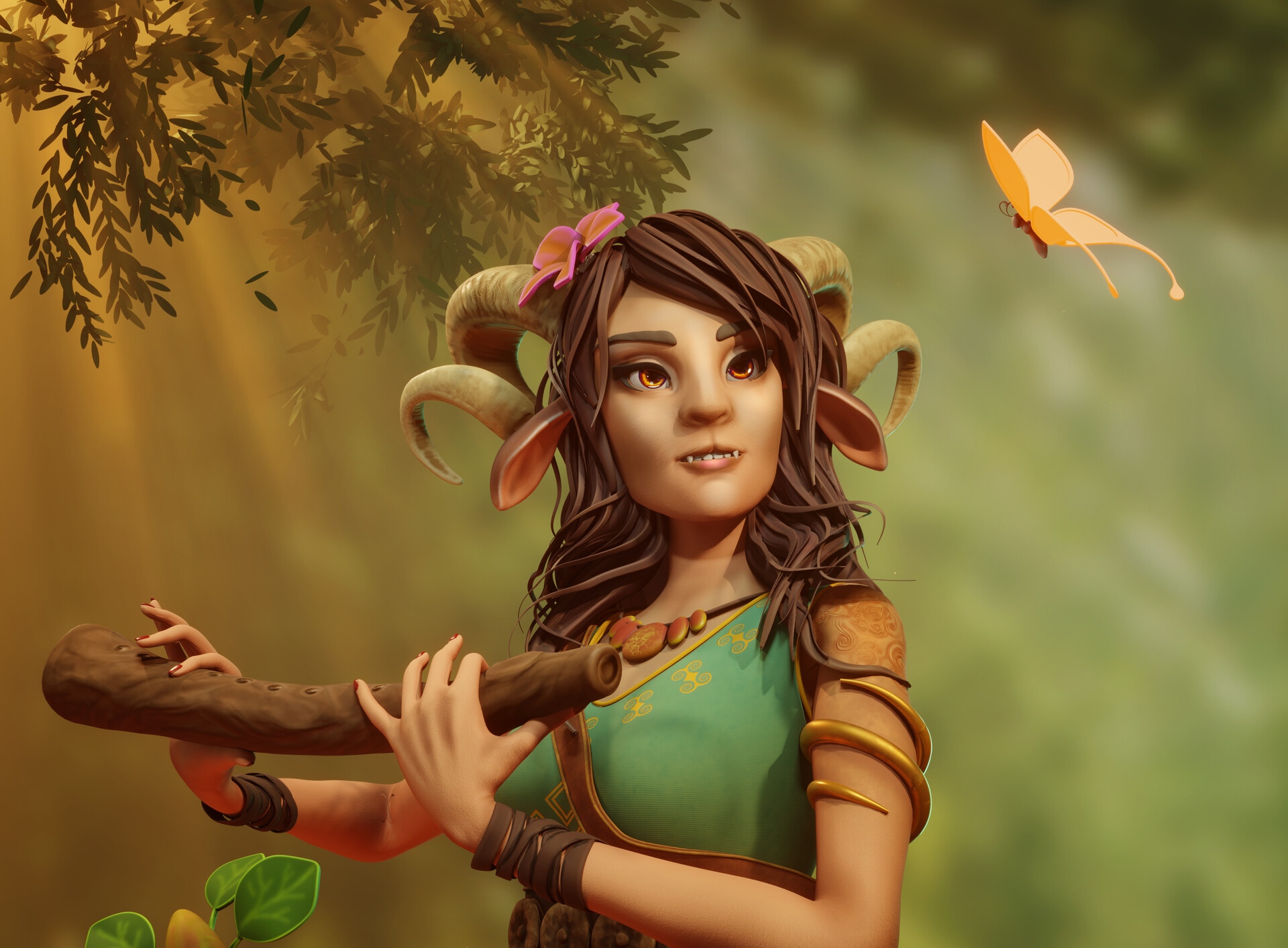 ArtStation - Forest Faun