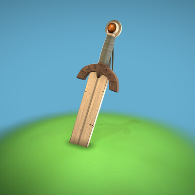 ArtStation - Wooden Dagger