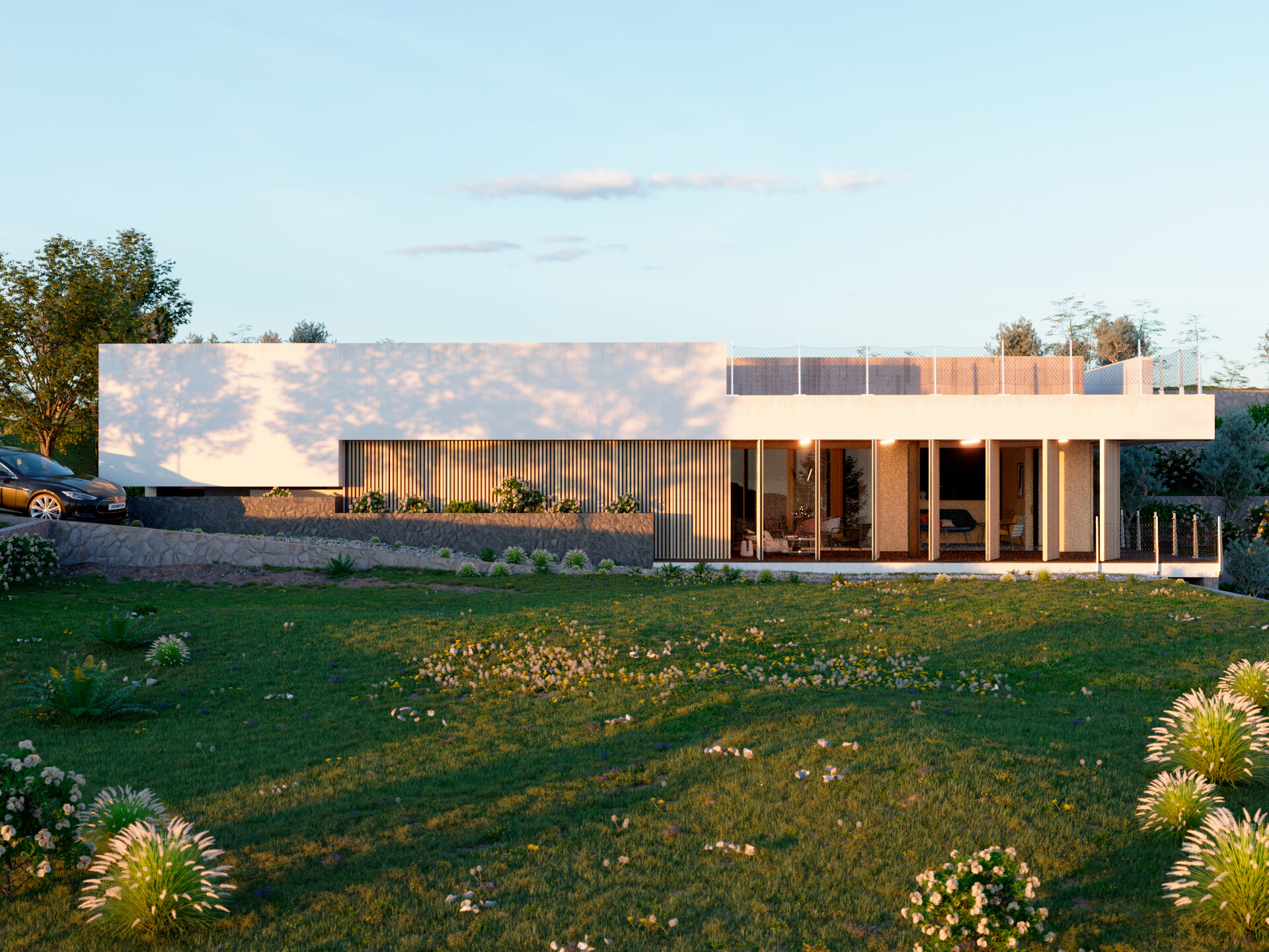 ArtStation - Arch Viz - Villa in Sicily / DAP Studio Recreation