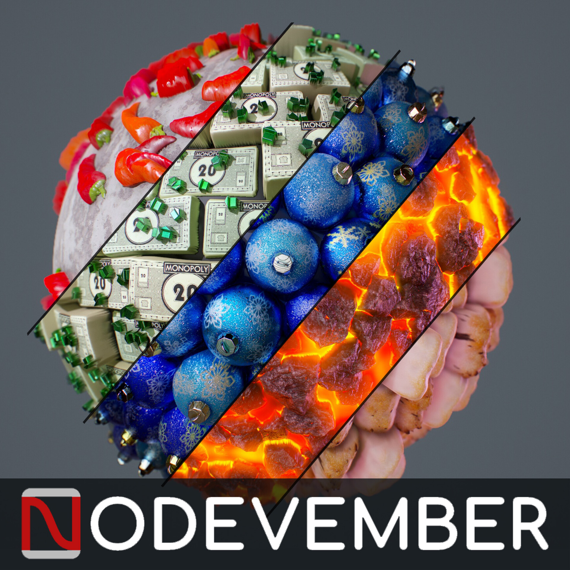 ArtStation - Nodevember 2021: COLOR