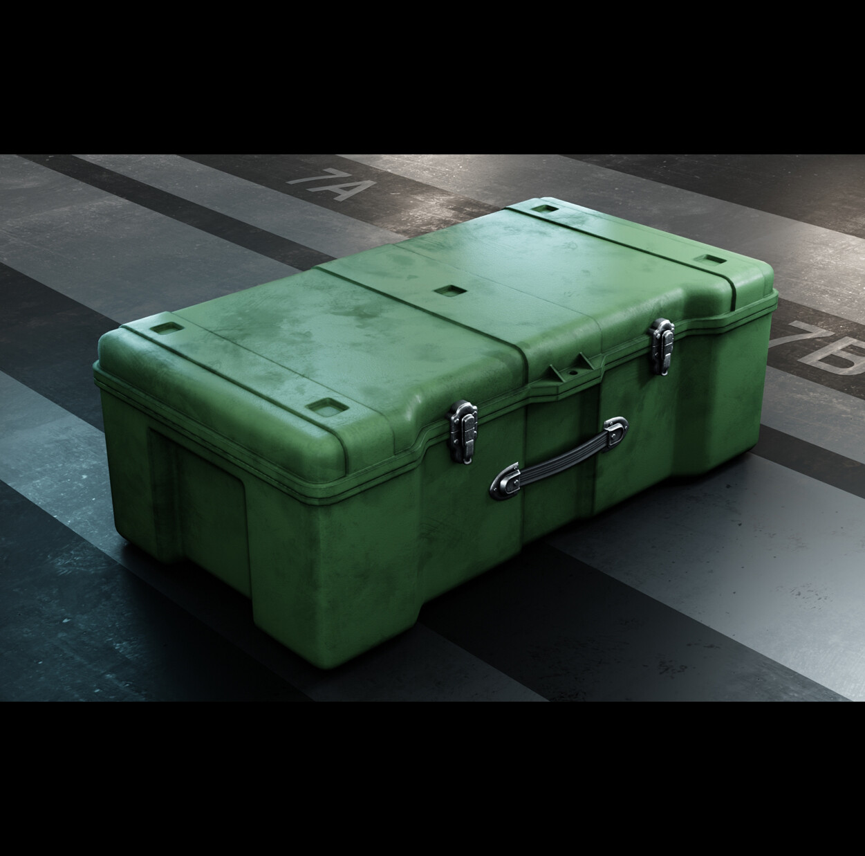 ArtStation - Military Crate // 2021