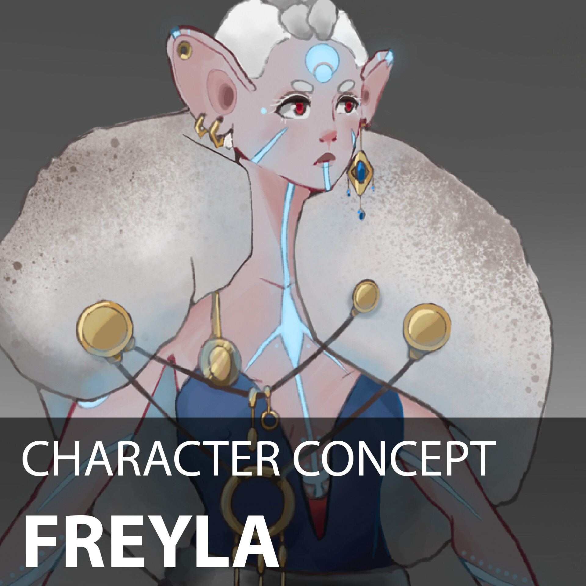 ArtStation - FREYLA - Character Design Update
