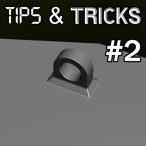 ArtStation - tips & tricks #2: "blending" geometry