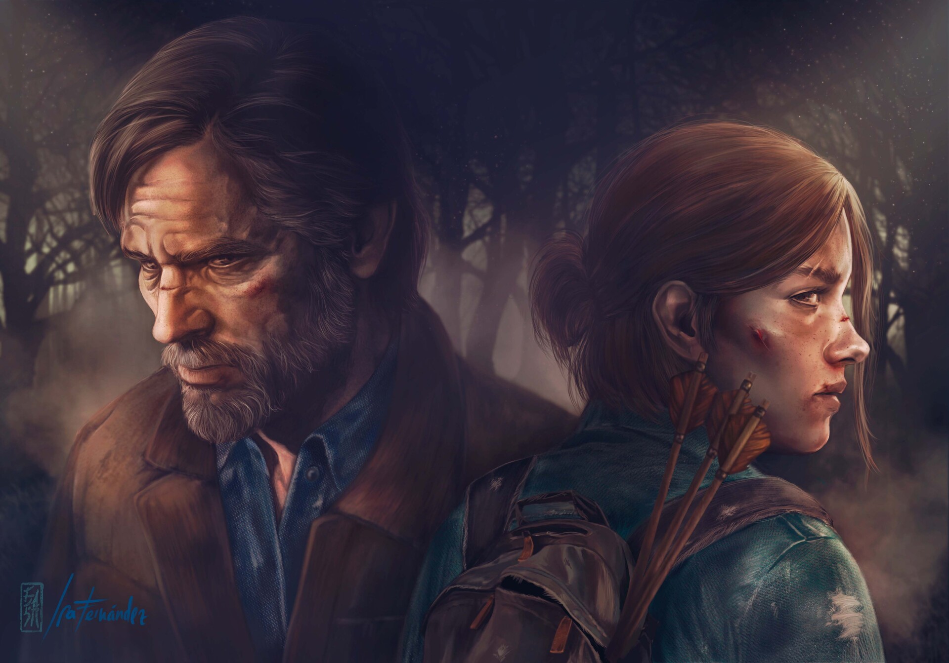 ArtStation - The last of us II Cover