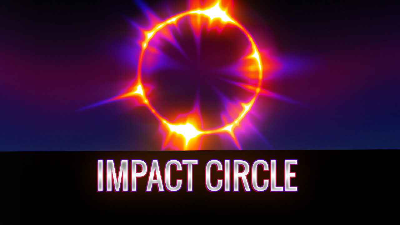 ArtStation - VFX Impact Circle texture tutorial