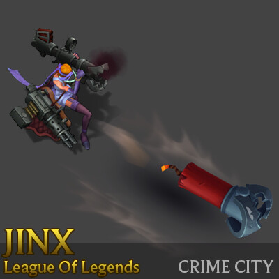 ArtStation - VFX - Jinx Crime City