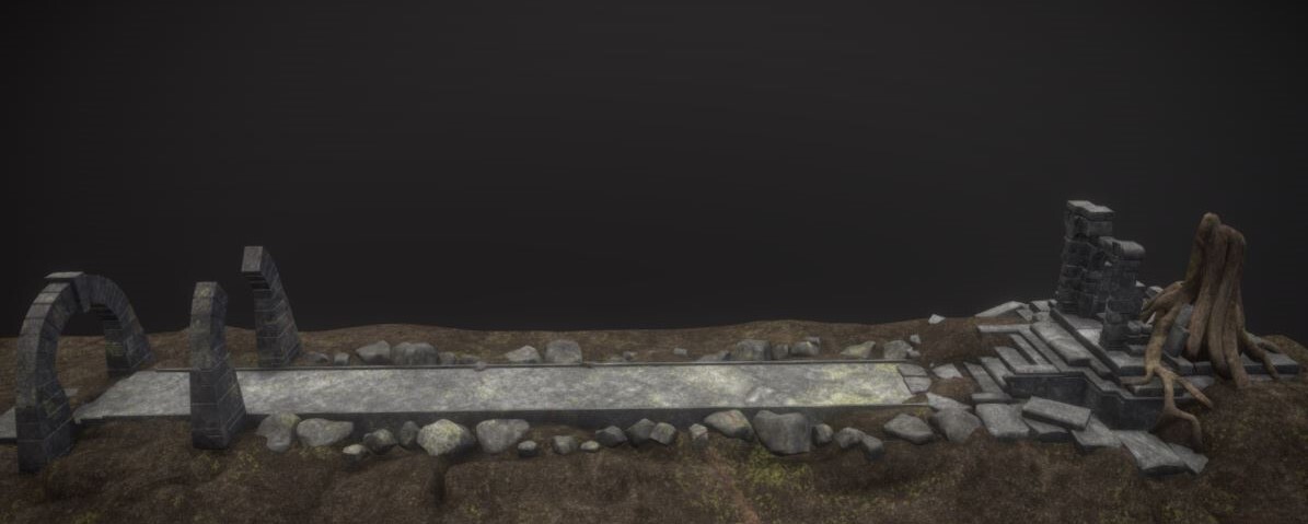 ArtStation - the broken gate