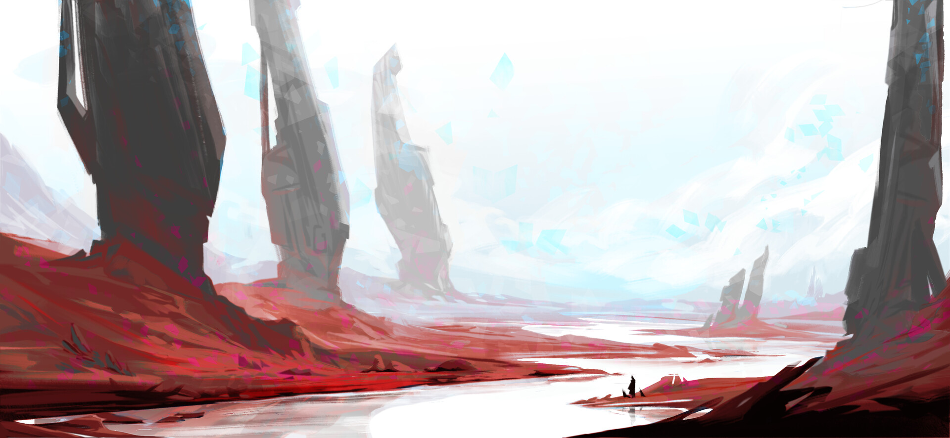 ArtStation - Red Grass