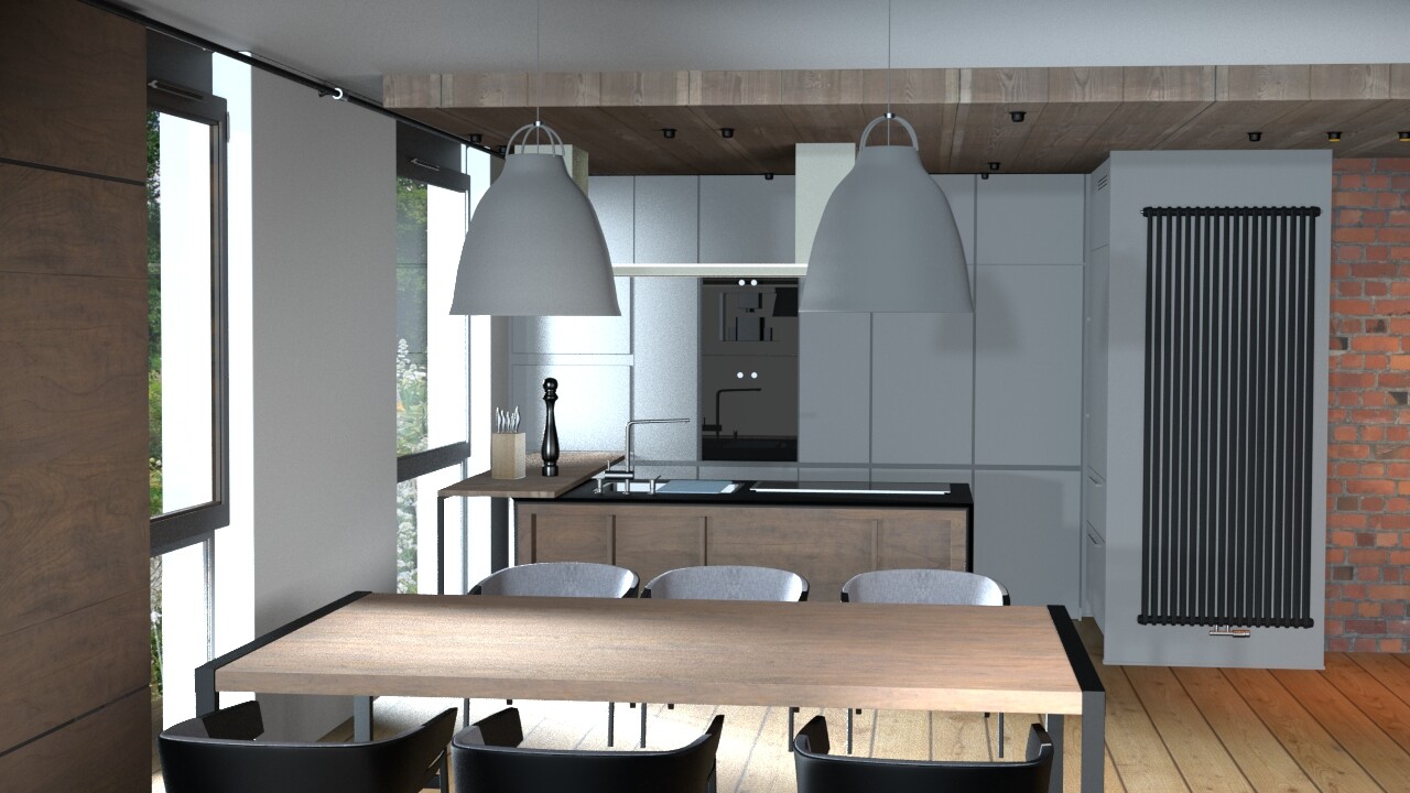 ArtStation - 3D Modeling Kitchen