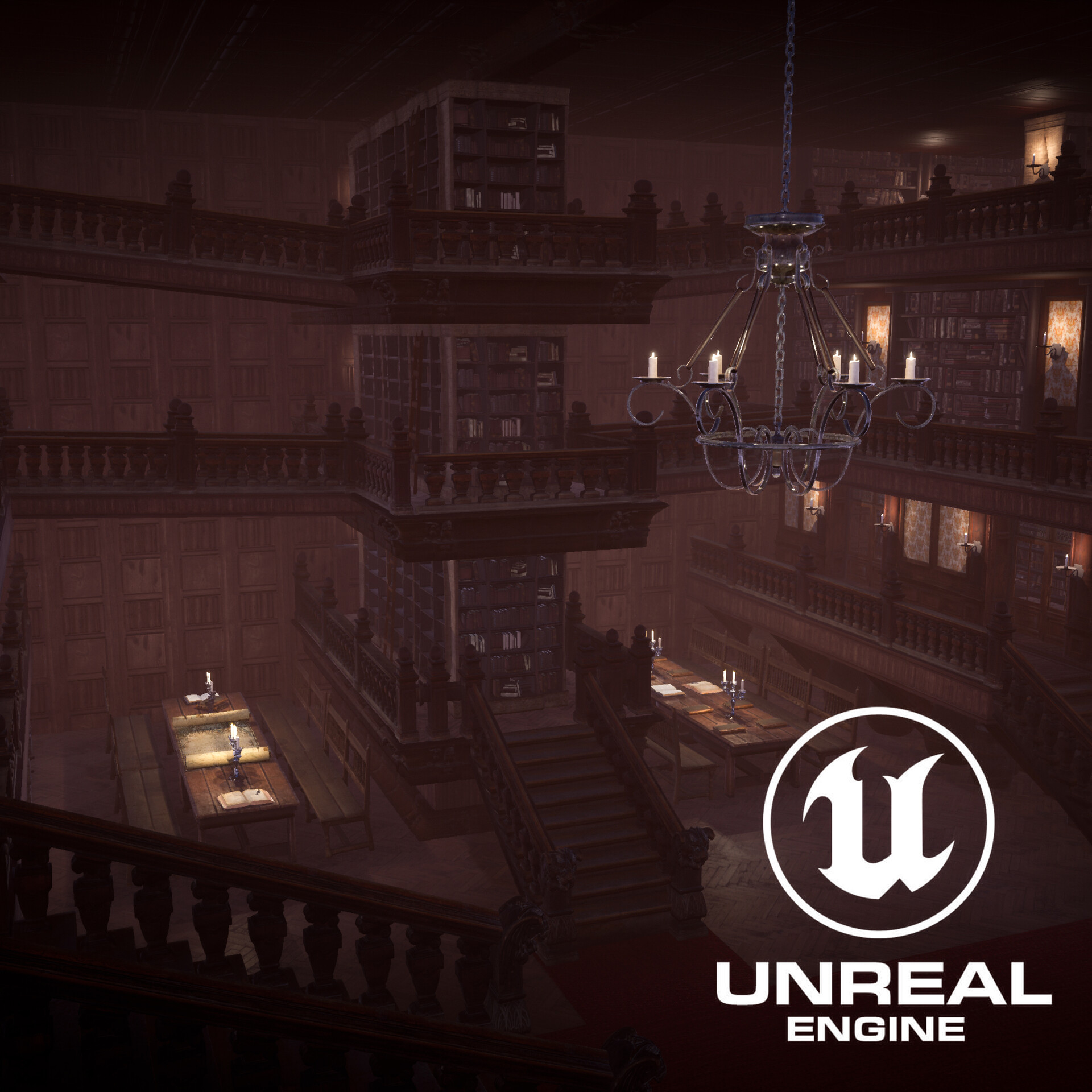 ArtStation - Medieval Library