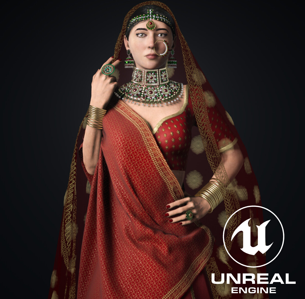 ArtStation - Indian Girl