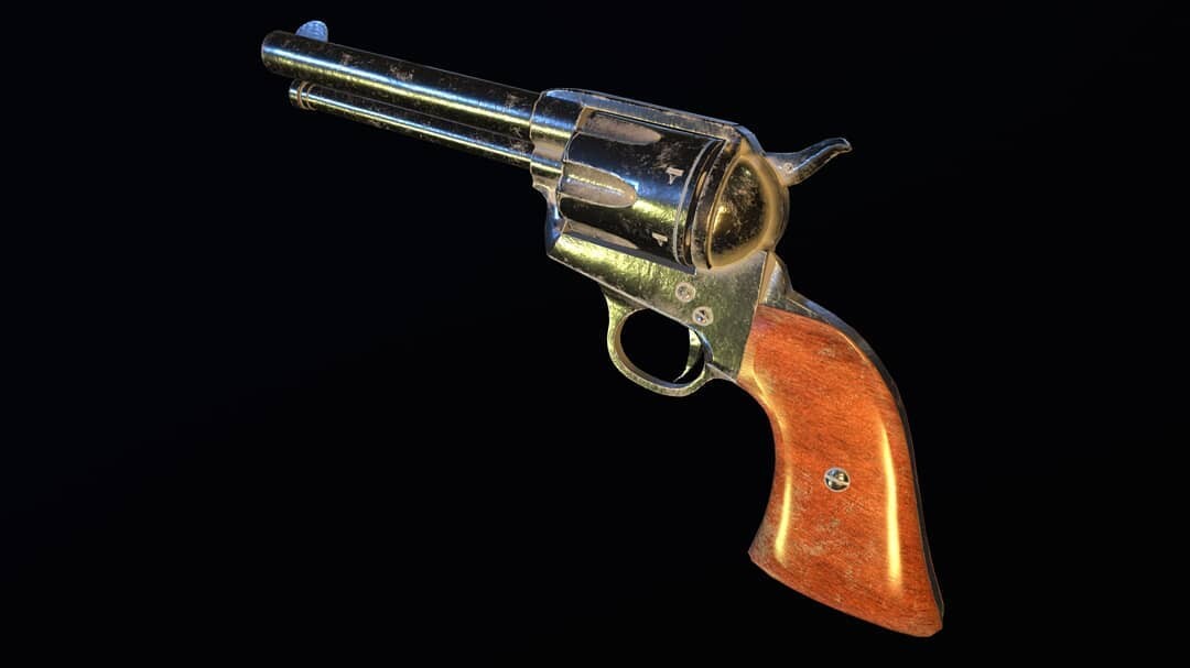 ArtStation - Legendary Colt Peacemaker 1873