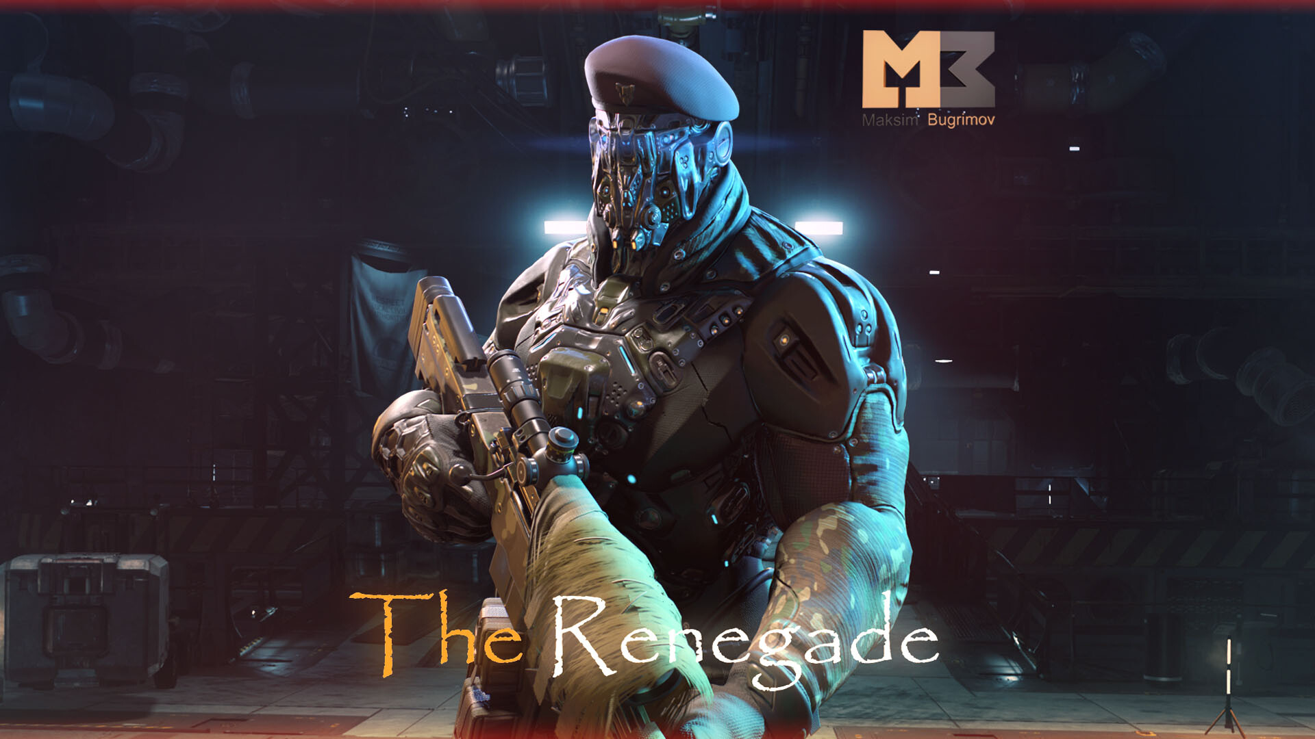 ArtStation - Sci-Fi Character 08 (Renegade)