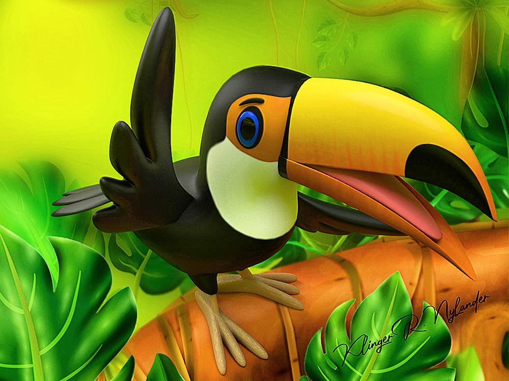 ArtStation - Mascot - Tuca