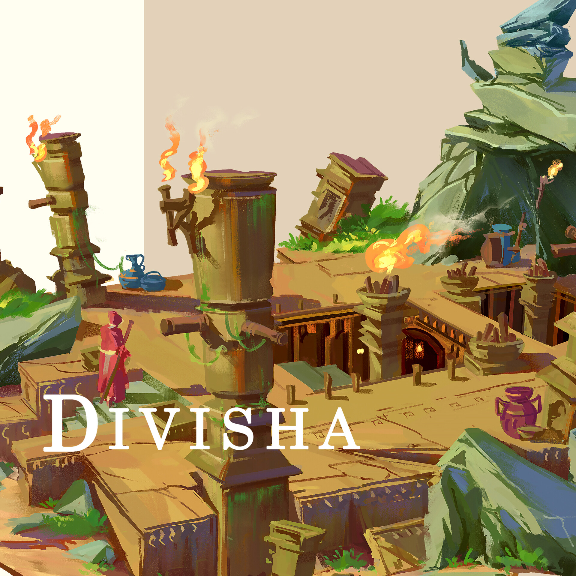 ArtStation - DIVISHA- Exteriors