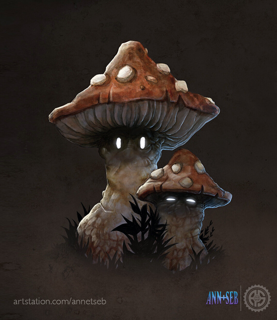 ArtStation - mushrooms