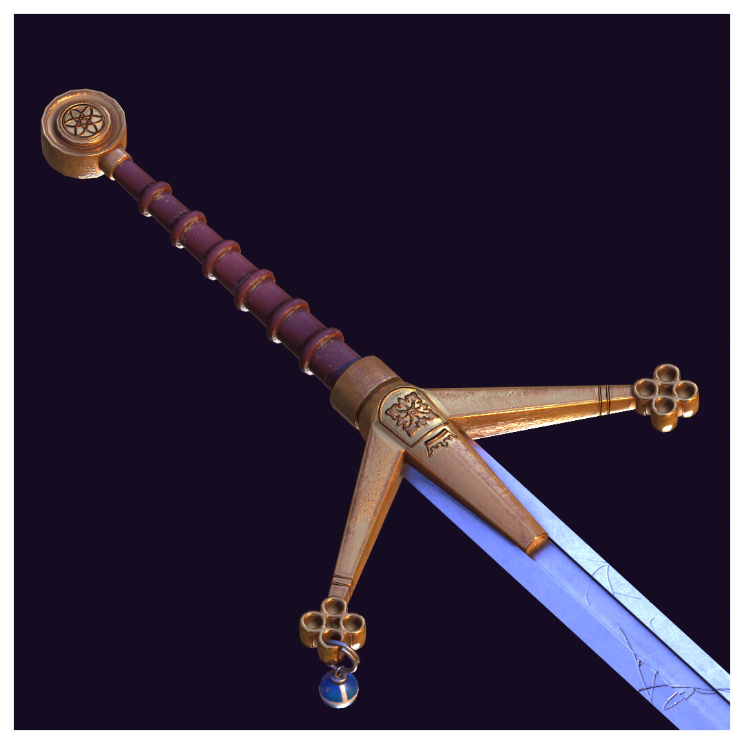 ArtStation - Golden Claymore
