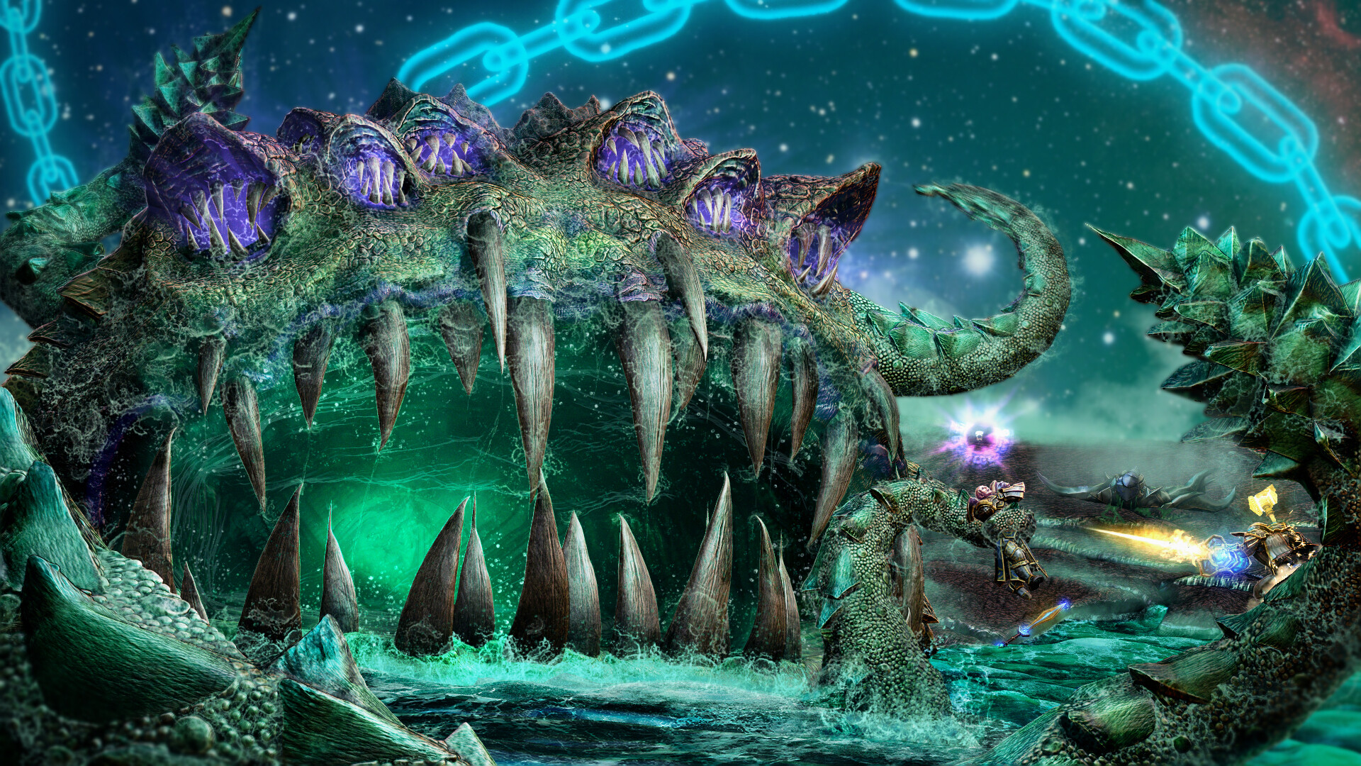 ArtStation - Yogg Saron | ZBrush to Photoshop