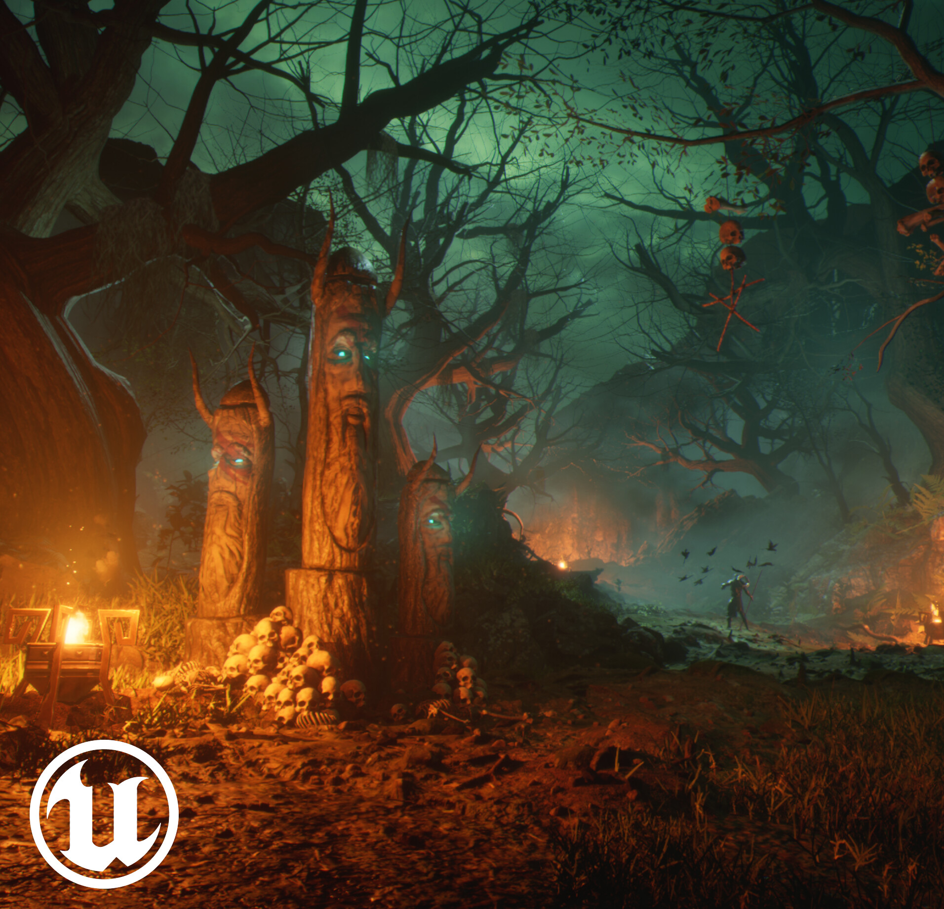 ArtStation - Haunted Forest