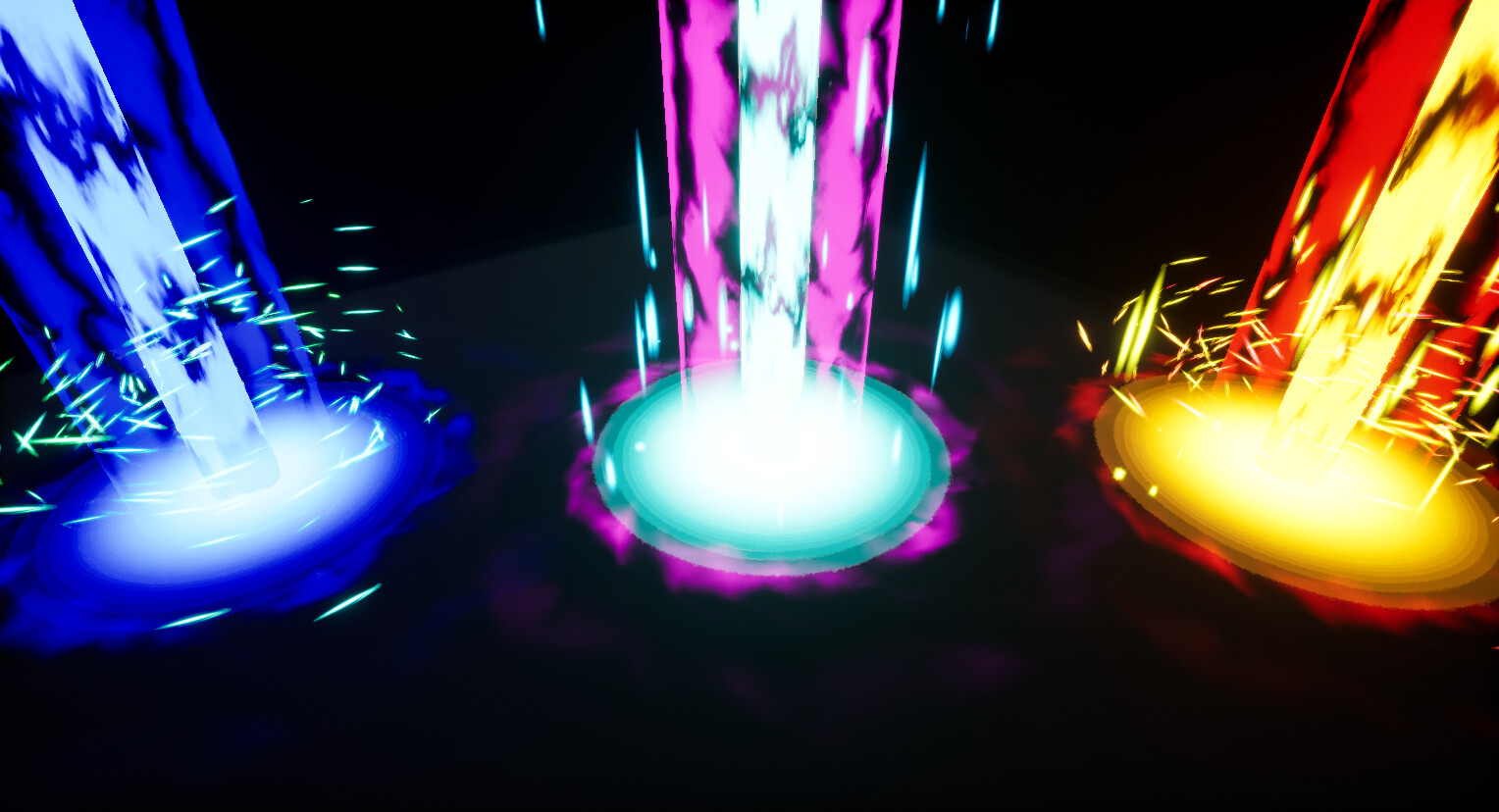 ArtStation - Spinning Lazer VFX