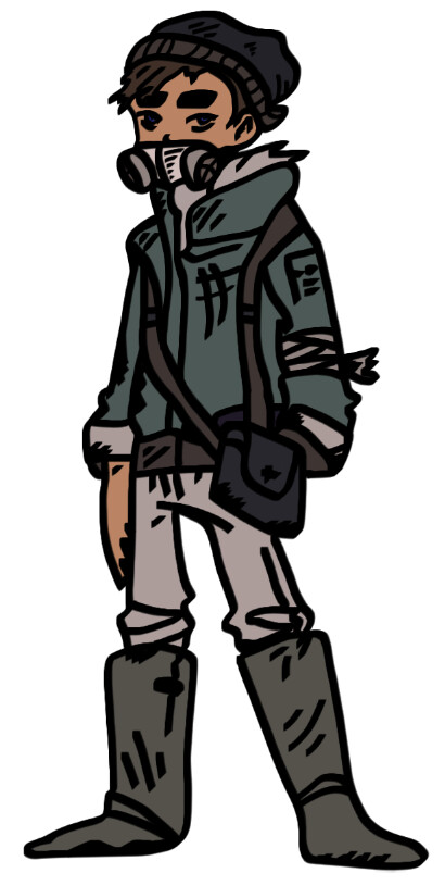 ArtStation - Post-Apocalyptic Character Concept