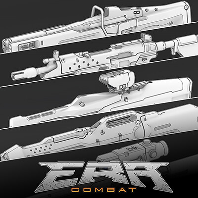 ArtStation - Era Combat Weapon Design
