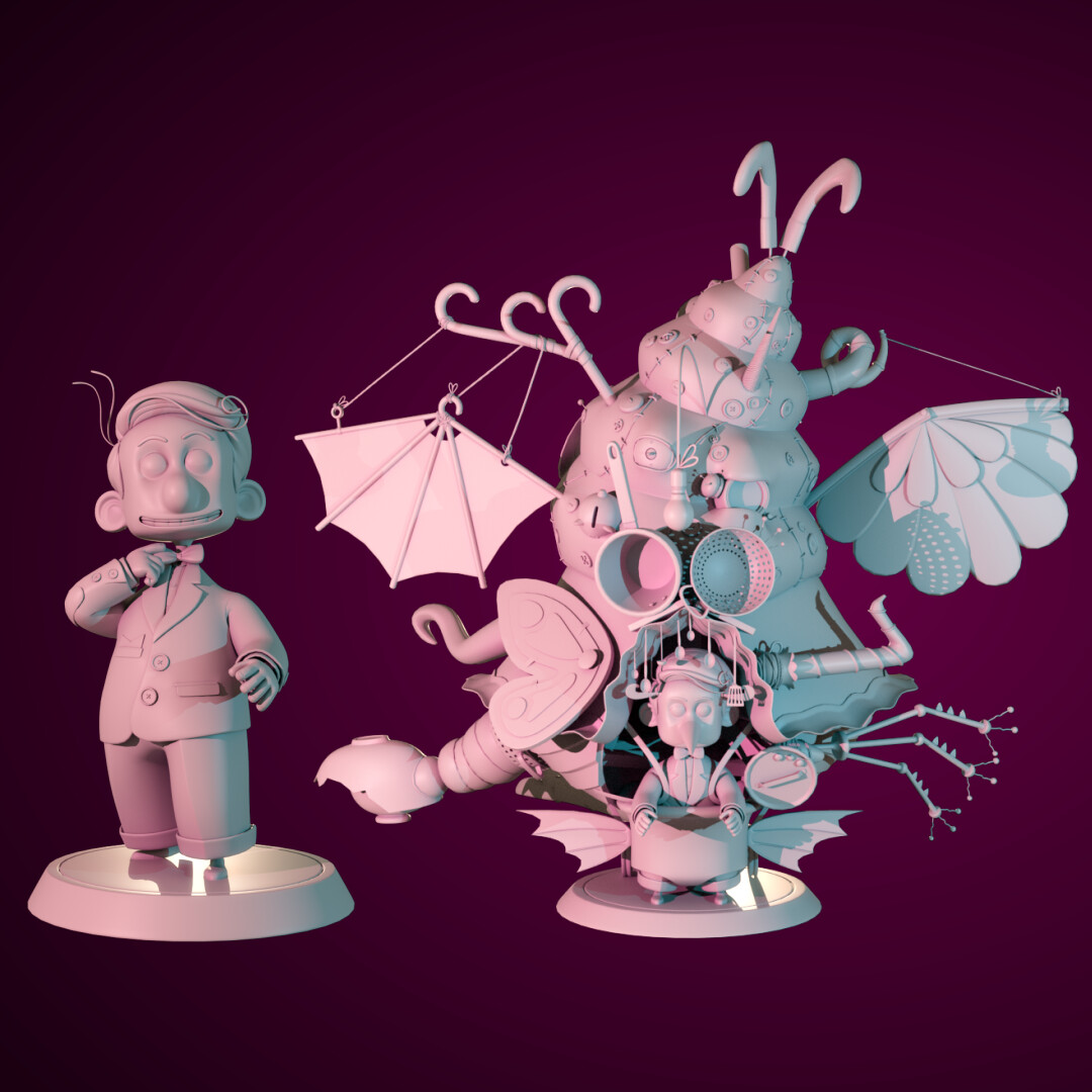 ArtStation - "Sur Mesure" - Main Character