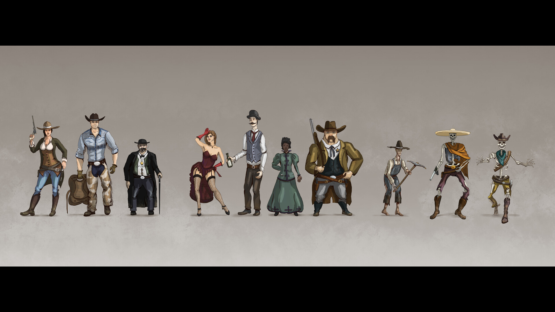 ArtStation - Black Rock Characters