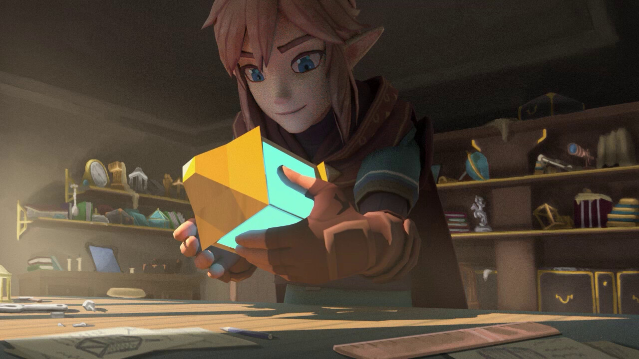 ArtStation - Link - 3D animation + 2D background + process