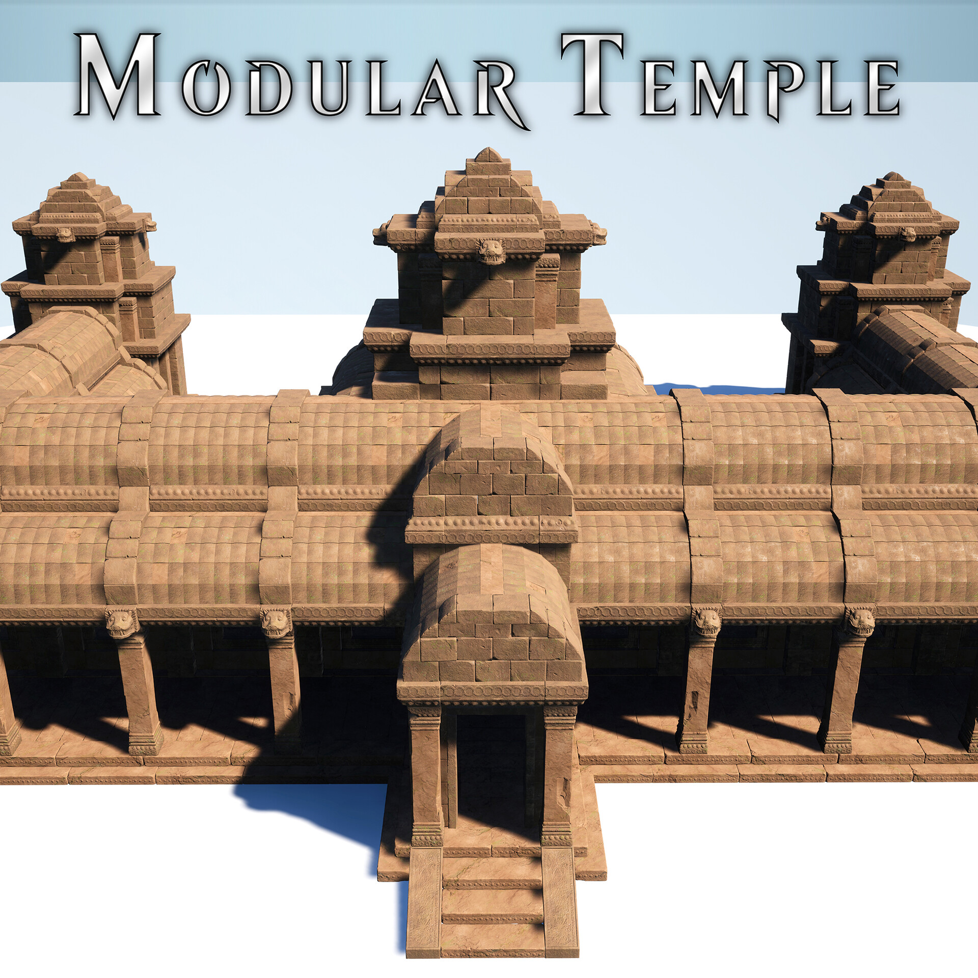 ArtStation - Modular Temple