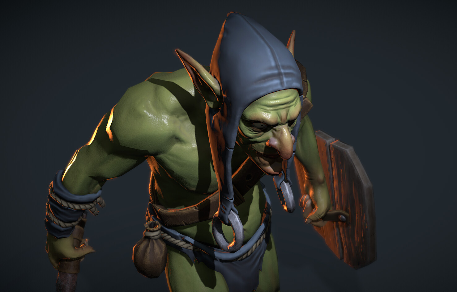 ArtStation - Goblin. gameready