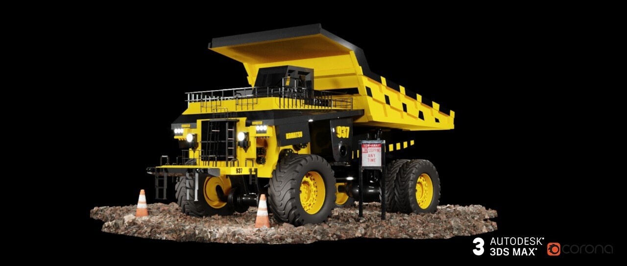 ArtStation - Dump Truck