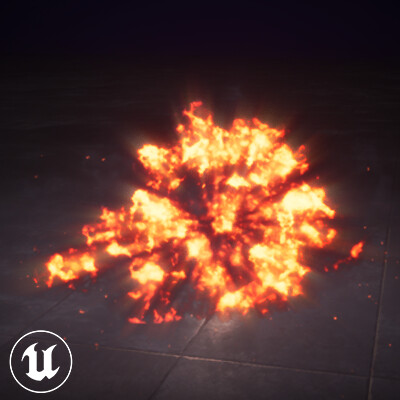 ArtStation - Real Time Explosion