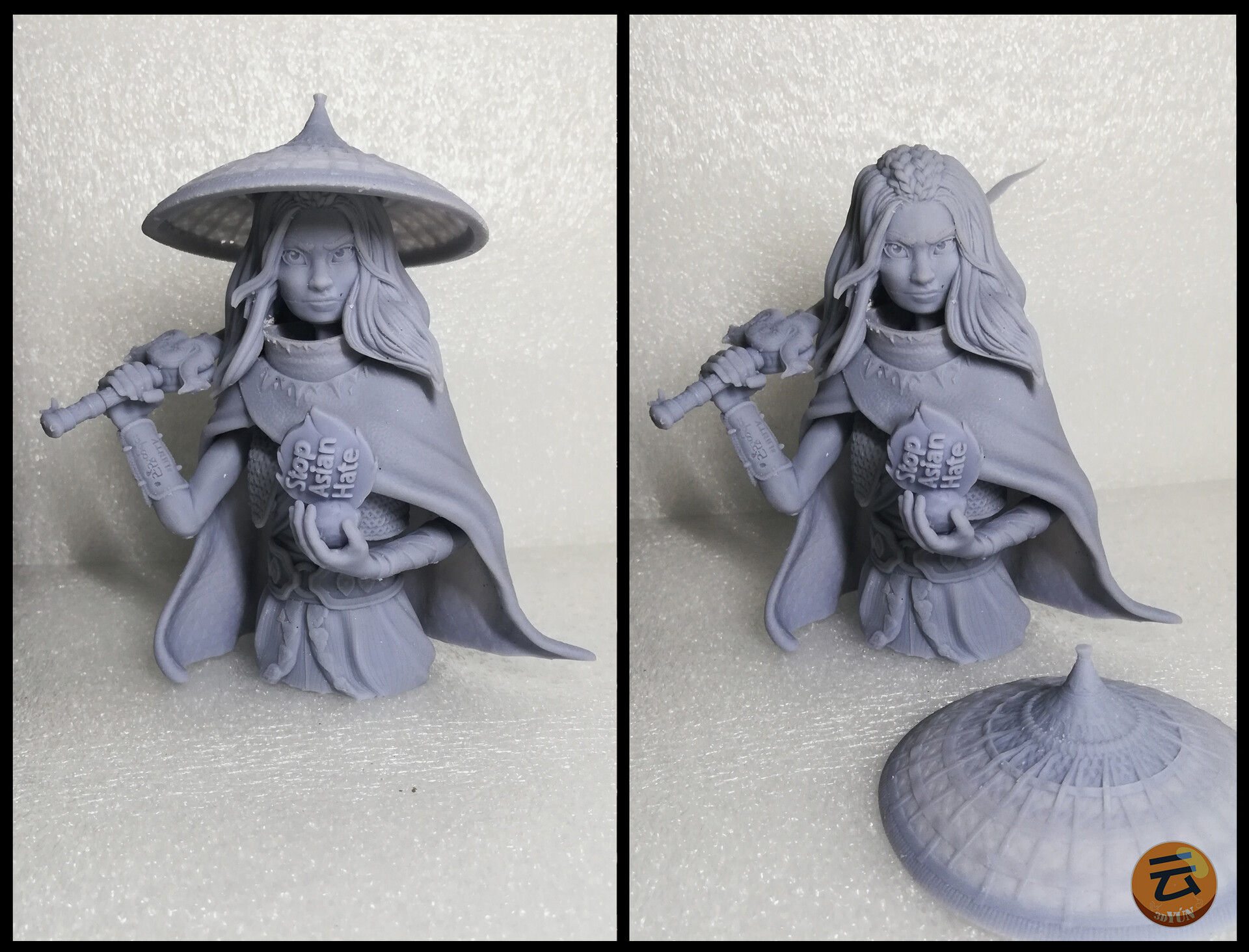 ArtStation - 3D print ready Raya and The Last Dragon fan art