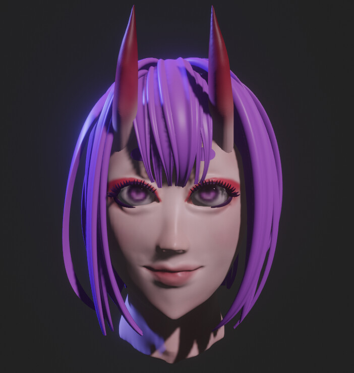 sedcatxx - Shuten Douji from FGO Fanart Sculp