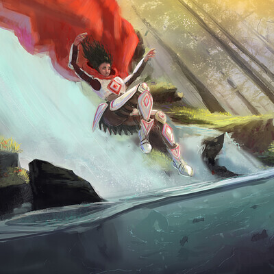 ArtStation - Red Cape 3