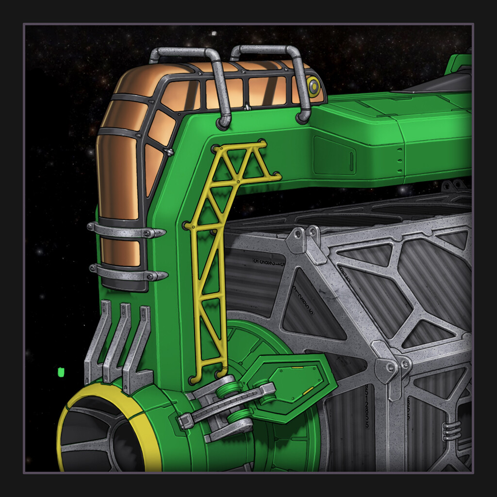 ArtStation - Clamp Ship