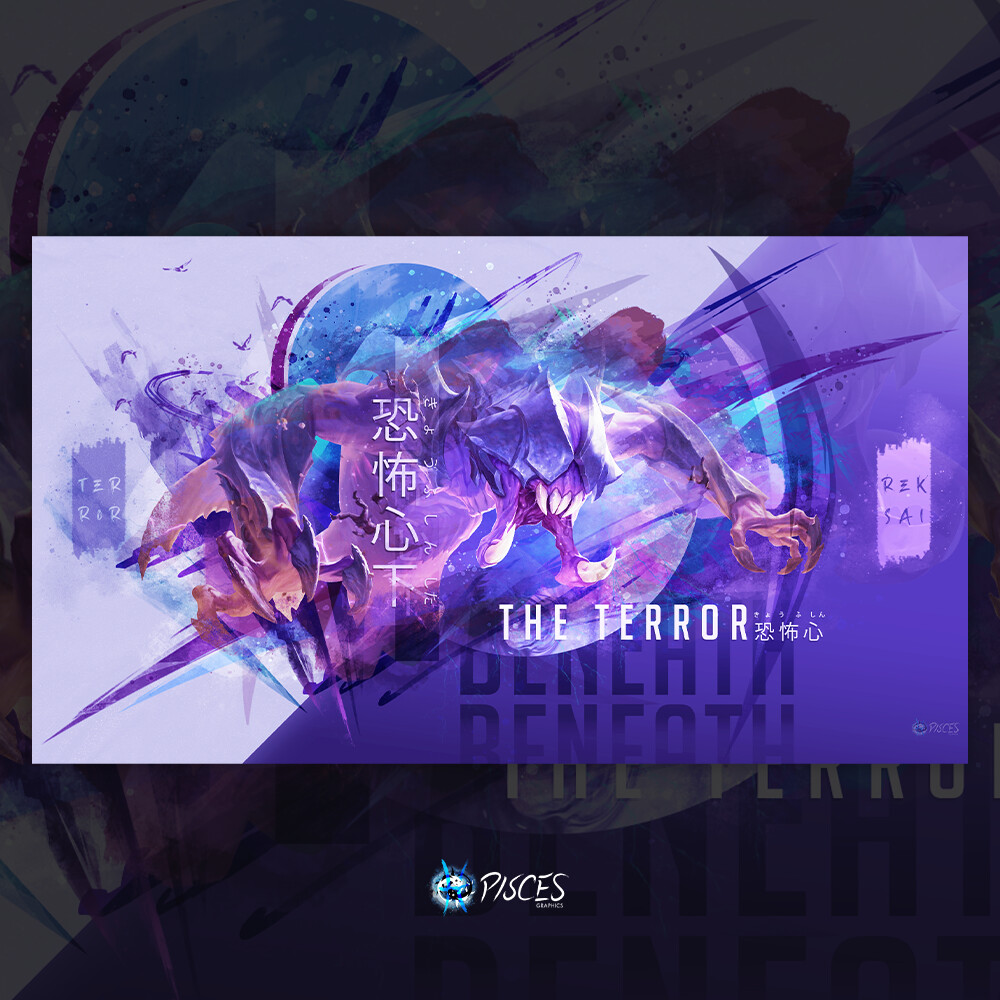 ArtStation - Rek'Sai Wallpaper| Splash Edit (LOR)