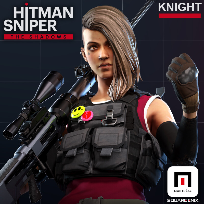 ArtStation - Hitman Sniper - The Shadows - Knight