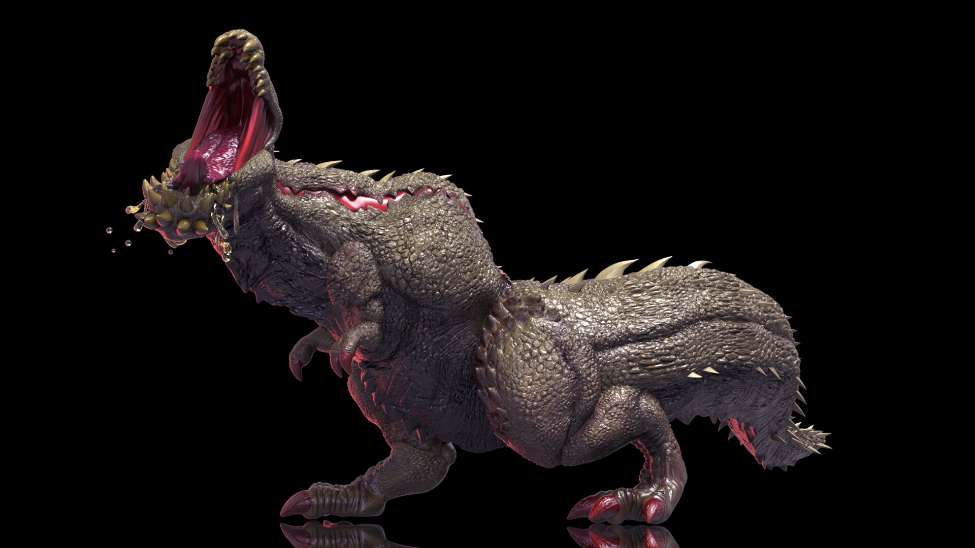 ArtStation - Fanart Deviljho & Aberrant Deviljho