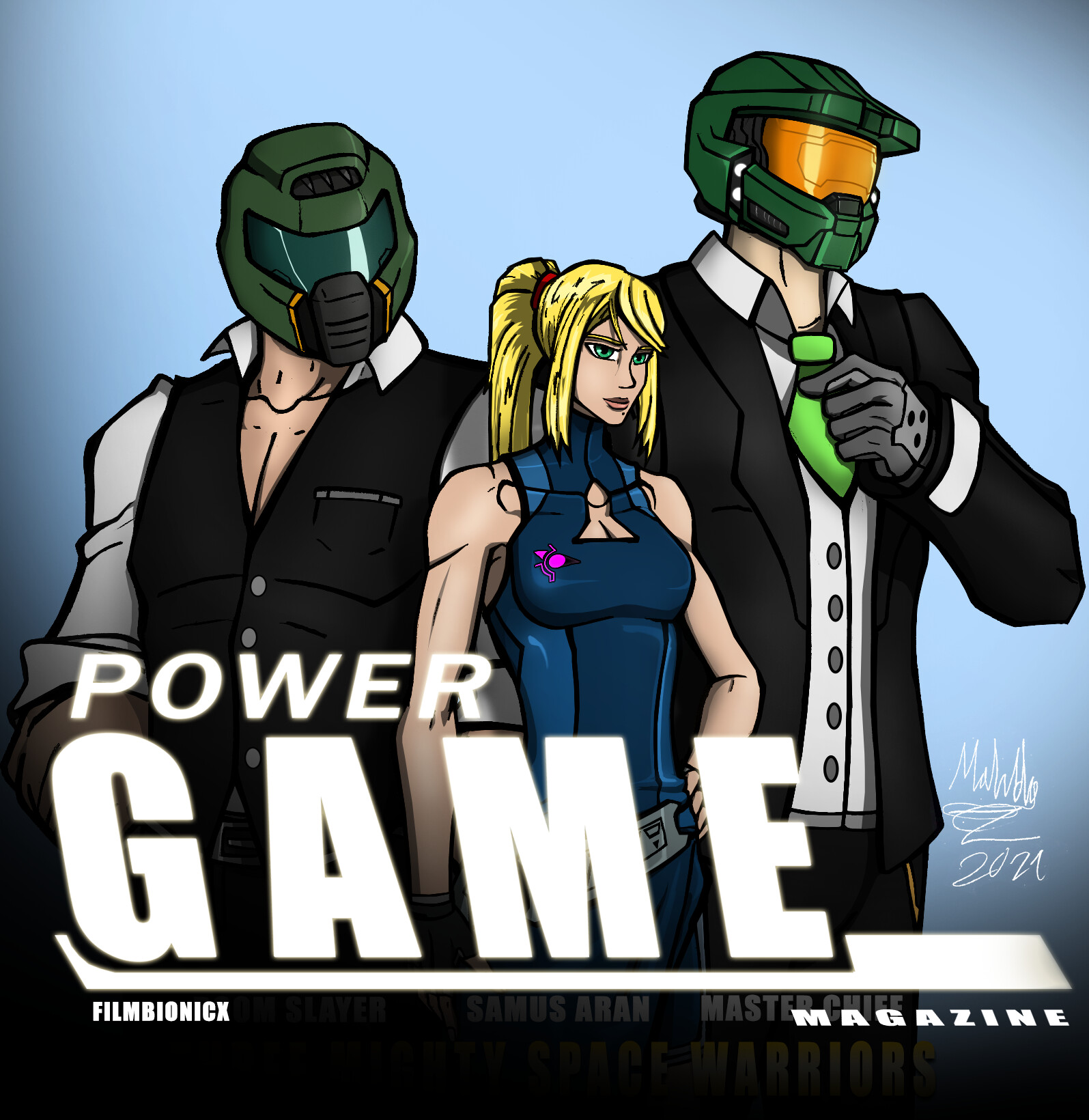 ArtStation - by POWER GAME 1 (THE BEST TRINITY OF SPACE WARRIORS)