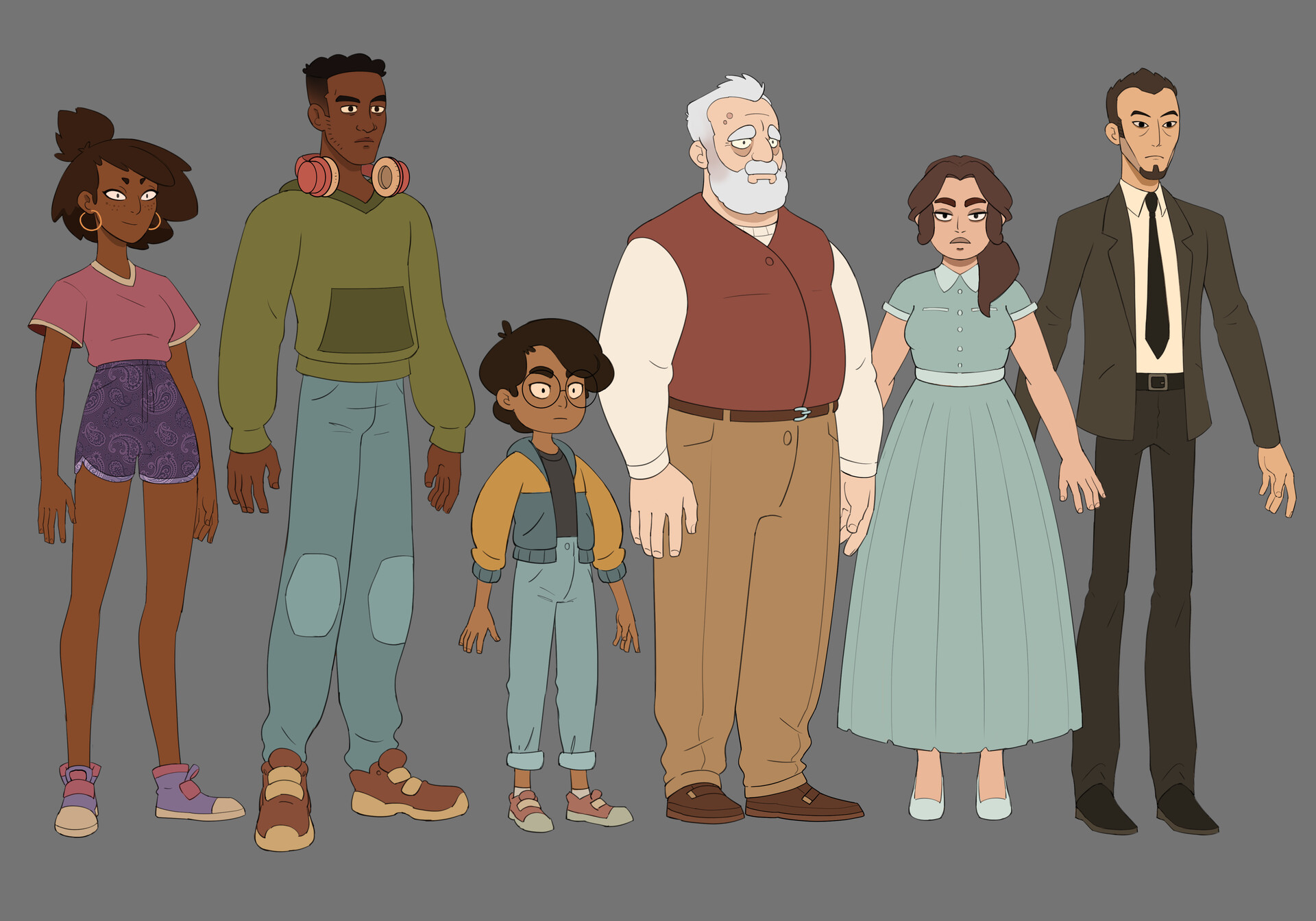 ArtStation - Webtoons Characters