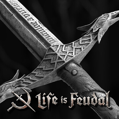 ArtStation - Medieval knight sword