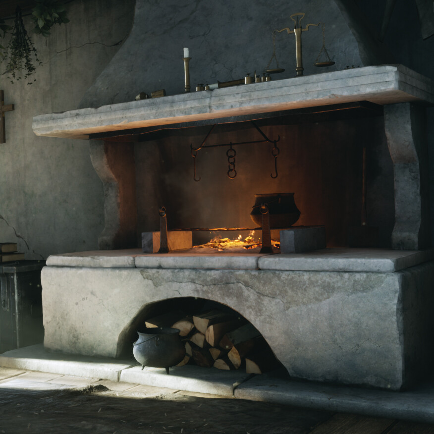 ArtStation - Healer's house