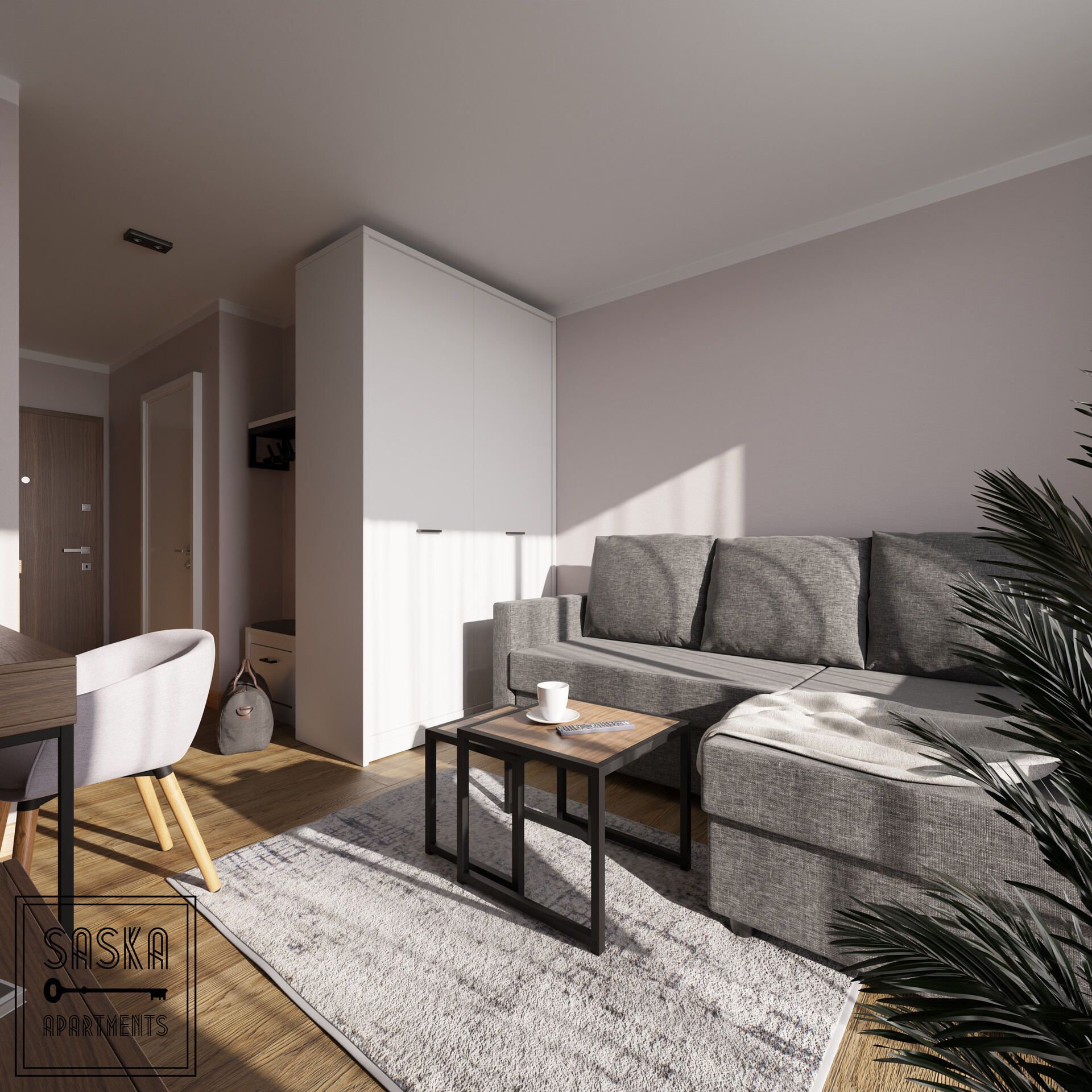 ArtStation - Saska Apartments visualization