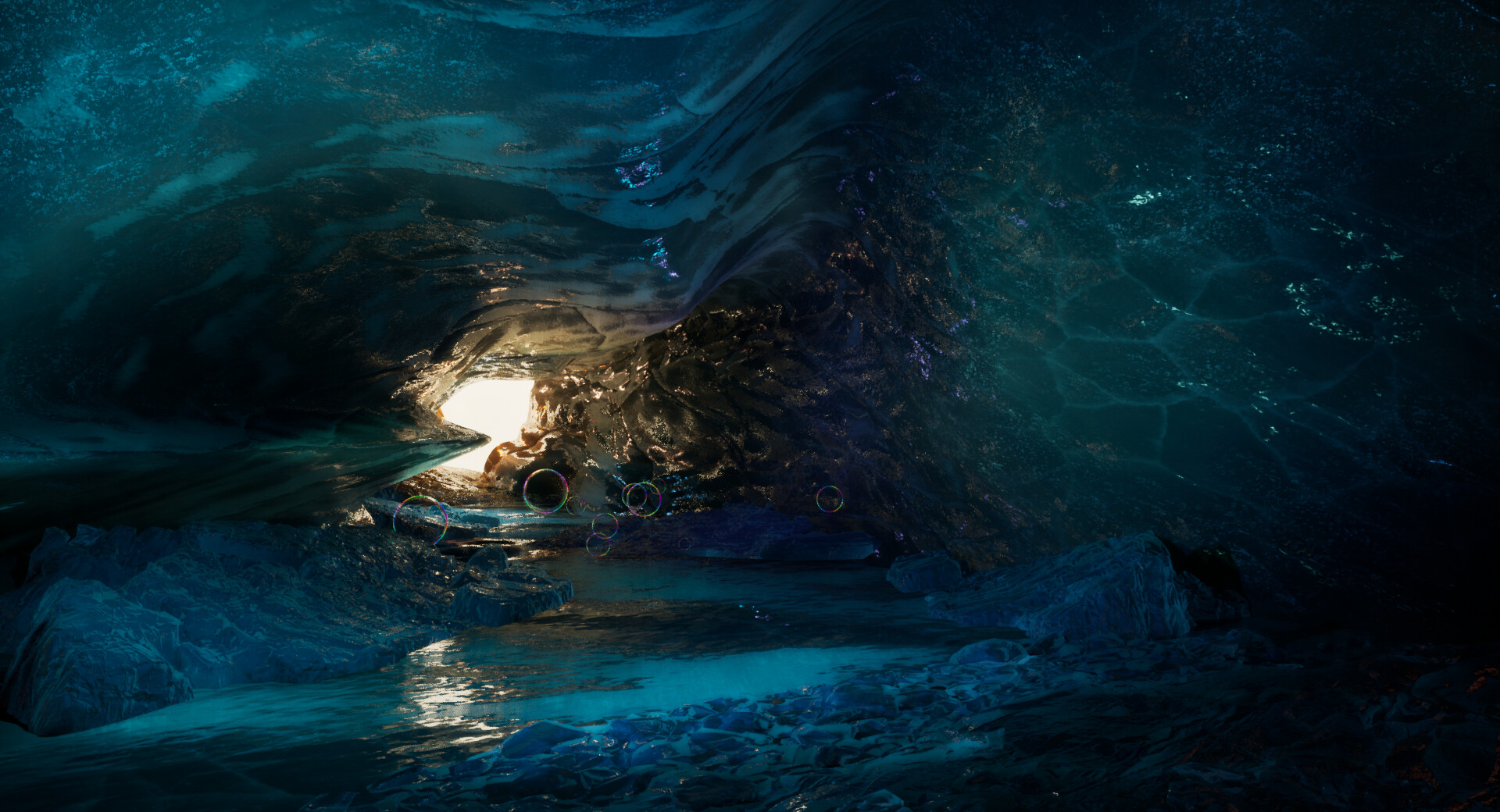 ArtStation - ice cave